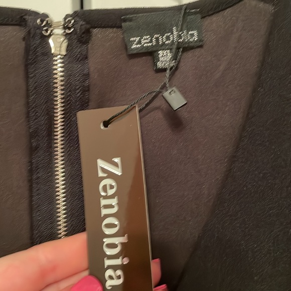 Zenobia | Dresses | Nwt Zenobia Plus Size Black Body Con Dress With ...